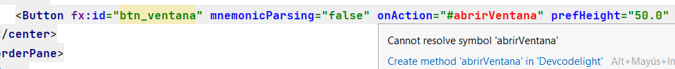 Open another window in IntelliJ using JavaFX – DevCodeLight