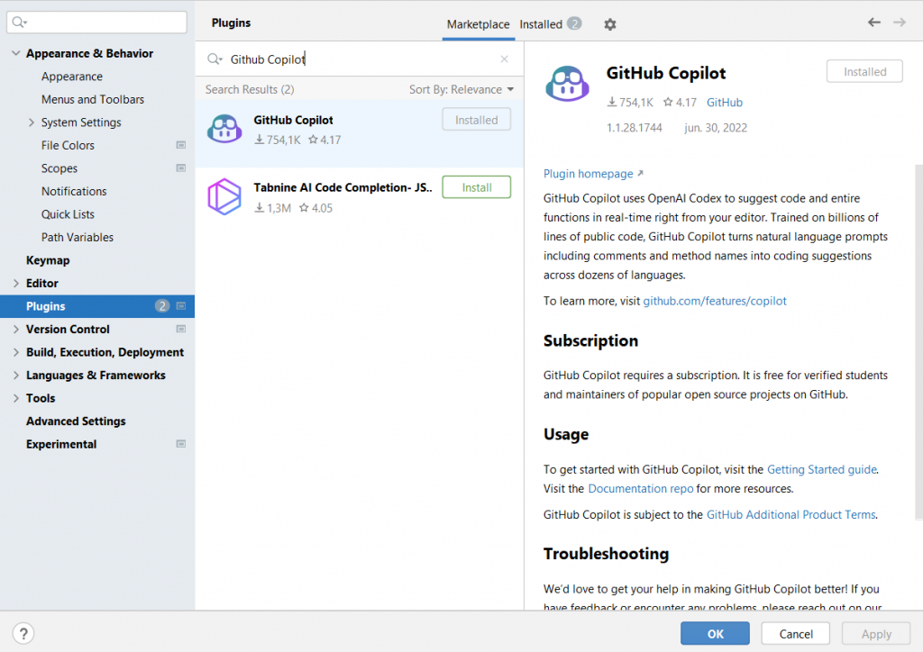 Adding Github Copilot in Android Studio – DevCodeLight