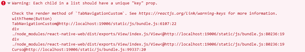 Solucionar Warning: Each child in a list should have a unique “key” prop. Al hacer un bucle de ...