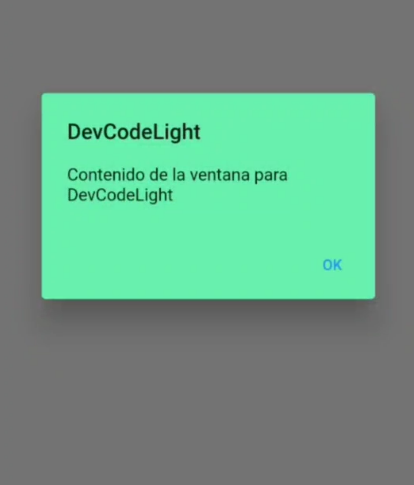 Crear ventana emergente de información, alerta con flutter – DevCodeLight