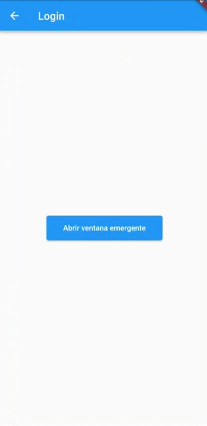 Crear ventana emergente de información, alerta con flutter – DevCodeLight