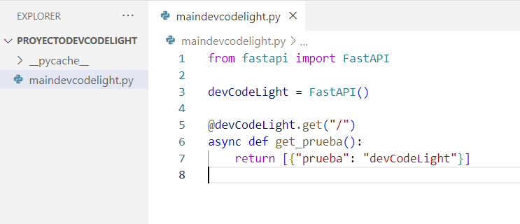 Installation and Configuration of Python and fastAPI for a Project in ...