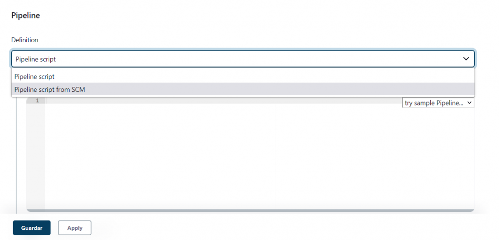 Crear Pipeline para Jenkins – DevCodeLight