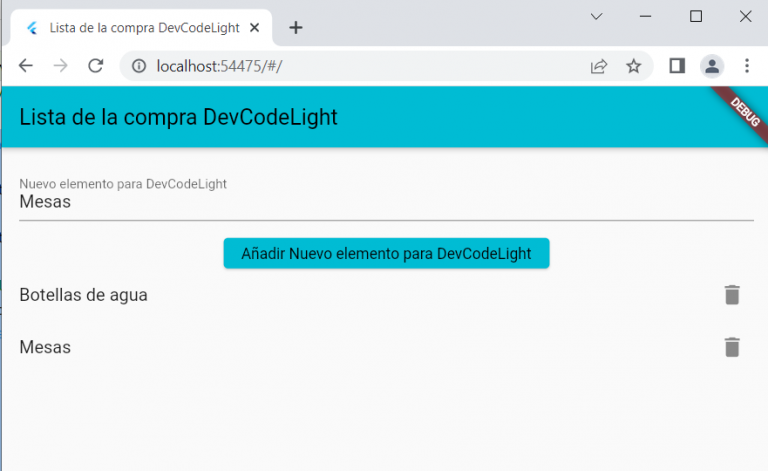 Creating A Simple List In Flutter Dart Devcodelight