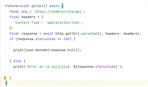Flutter- structure call API -GET – DevCodeLight