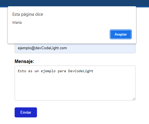 Formulario sencillo en HTML, CSS y JavaScript - DevCodeLight – Tutoriales de aprender ...